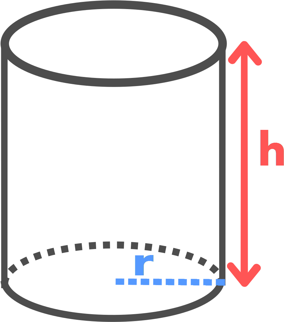 Download Cylinder - Rumus Menghitung Volume Tabung - ClipartKey