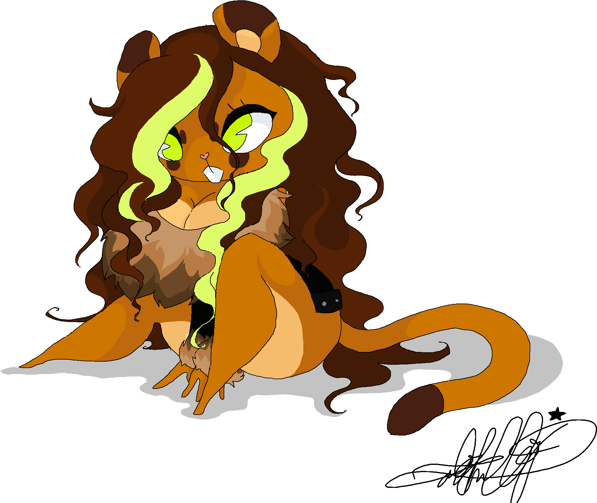 Download Green Rocky Puma - Mel The Puma Htf - ClipartKey