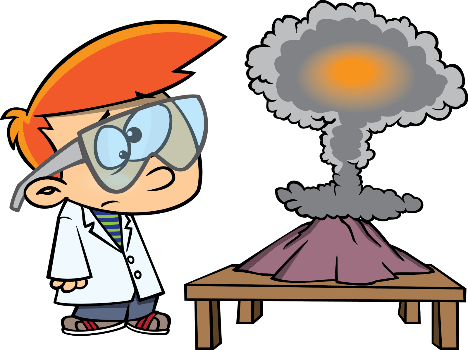 Download Cartoon Image Of Science Project - ClipartKey