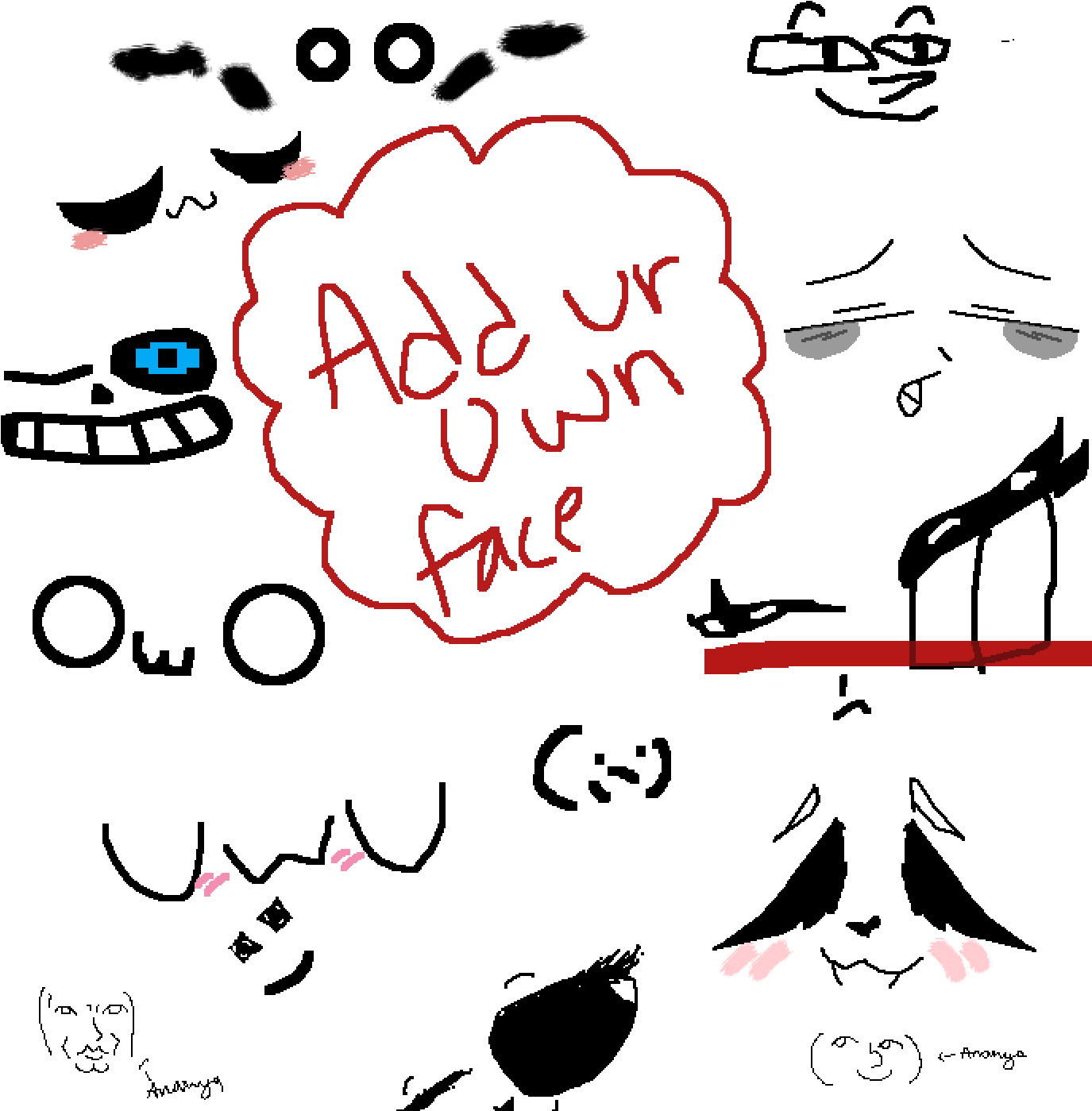 Download Draw An Uwu Face - ClipartKey