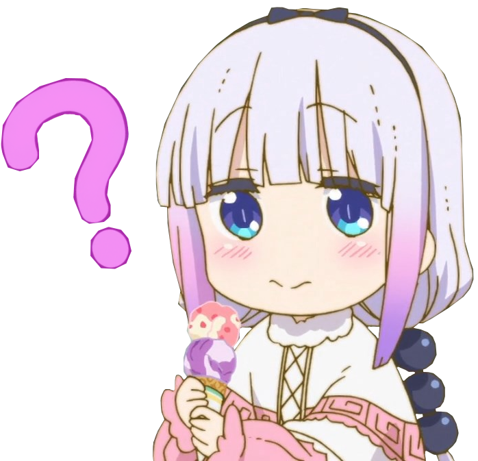 Download Anime Question Mark Png - Confused Anime Girl Transparent ...