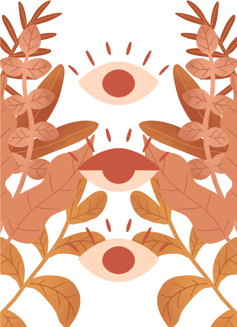 Download Transparent Brown Eyes Png - Illustration - ClipartKey