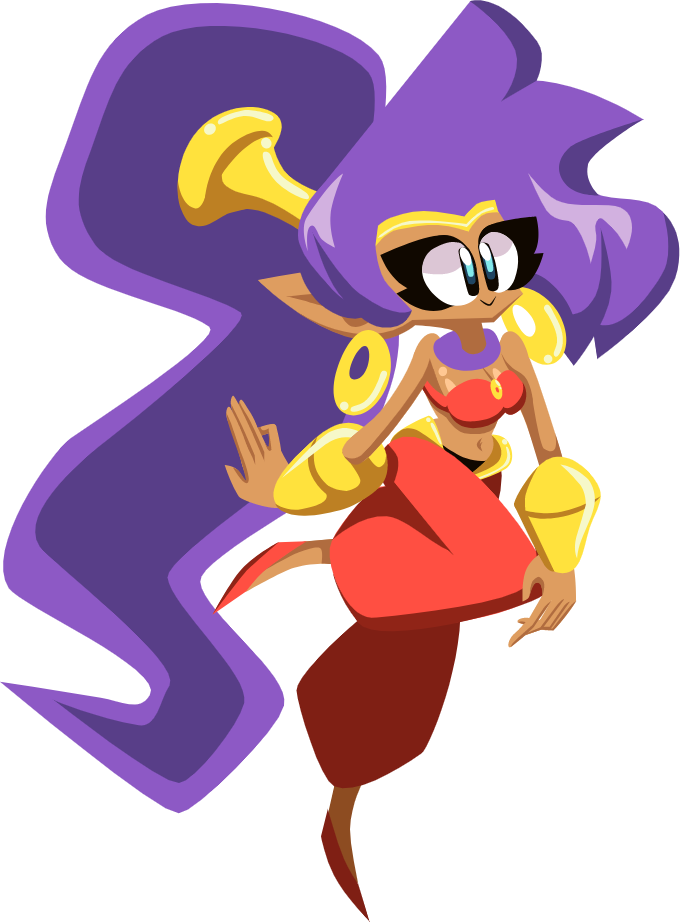 Download Shantae, Half Genie Hero - Cartoon - ClipartKey