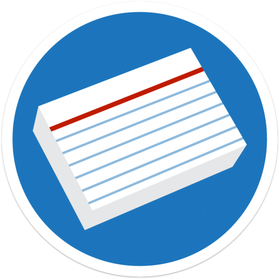 Download Transparent Flashcards Clipart - Flashcard Png - ClipartKey