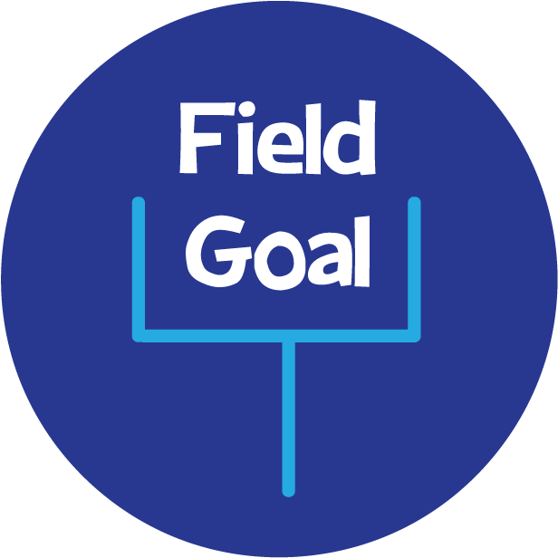 Download Goal Clip Art - Field Goal Logo - ClipartKey