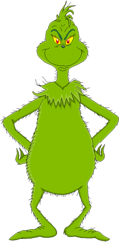 Download Transparent Dr Seuss Grinch Png - ClipartKey