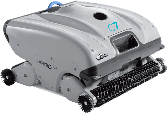 Download Dolphin C7 Commercial Robotic Pool Cleaner - Dolphin Wave 200 ...