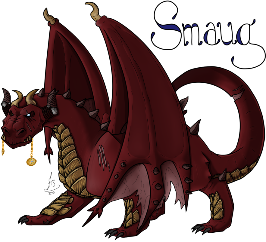 Download Collection Of Free Smaug Drawing Cartoon Download On - Smaug ...