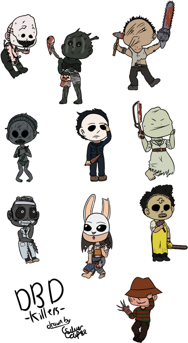 Download Killer Clipart Chibi - Dead By Daylight Chibi Killers - ClipartKey