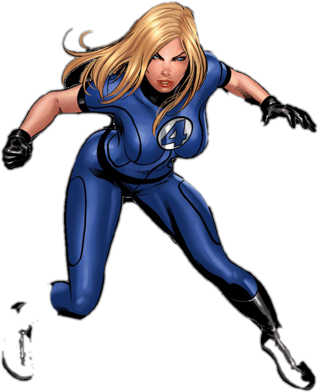 Download Invisible Woman Transparent Images - Invisible Woman Comic ...