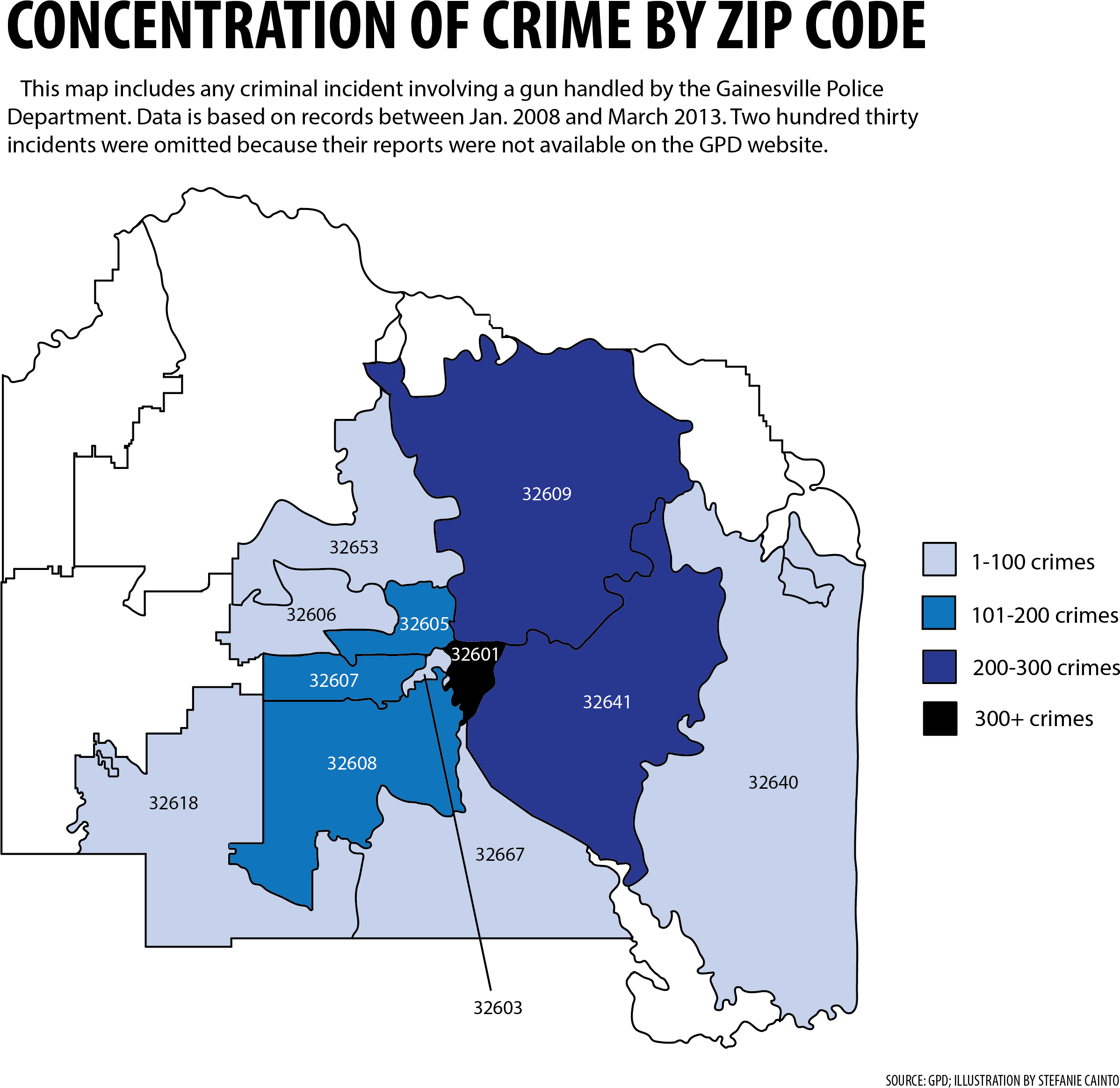 Download Gainesville Fl Zip Code Map - ClipartKey