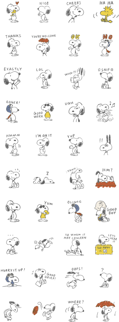 Download Snoopy Rough Sketches - 史 怒 比 貼圖 - ClipartKey