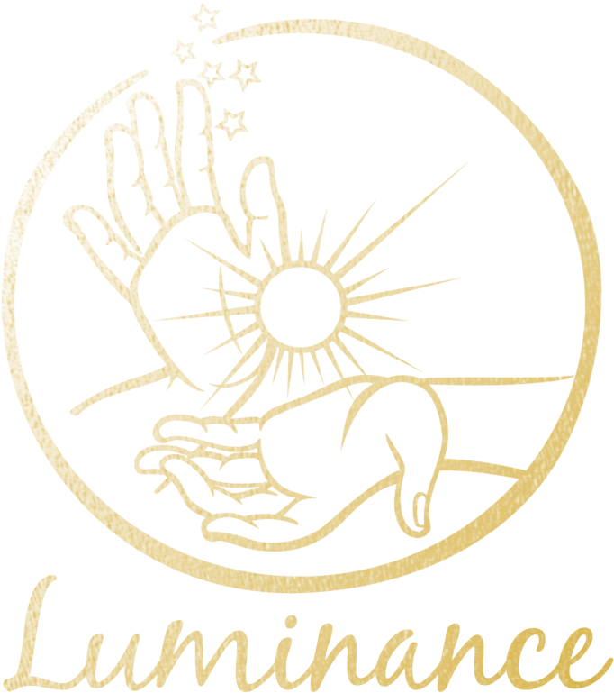 Download Luminance Logo Gold Graphic Text - Circle - ClipartKey