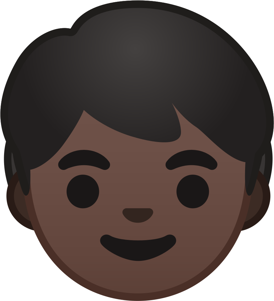 Download Adult Dark Skin Tone Icon - Dark Skin - ClipartKey