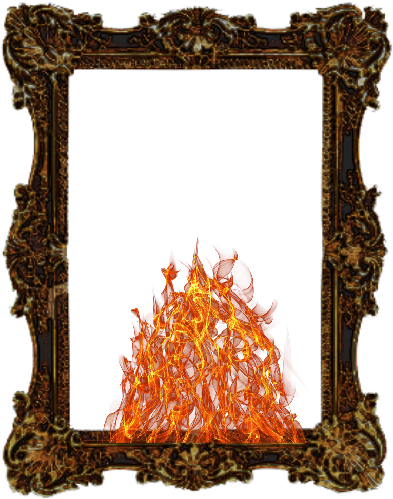 Download Transparent Fire Border Png - Borders Flames Fire Frame Gif ...