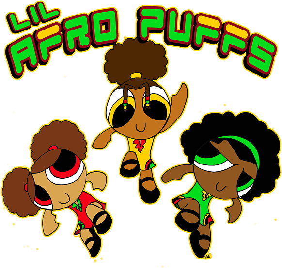 Download Cartoon Afro Puff - ClipartKey