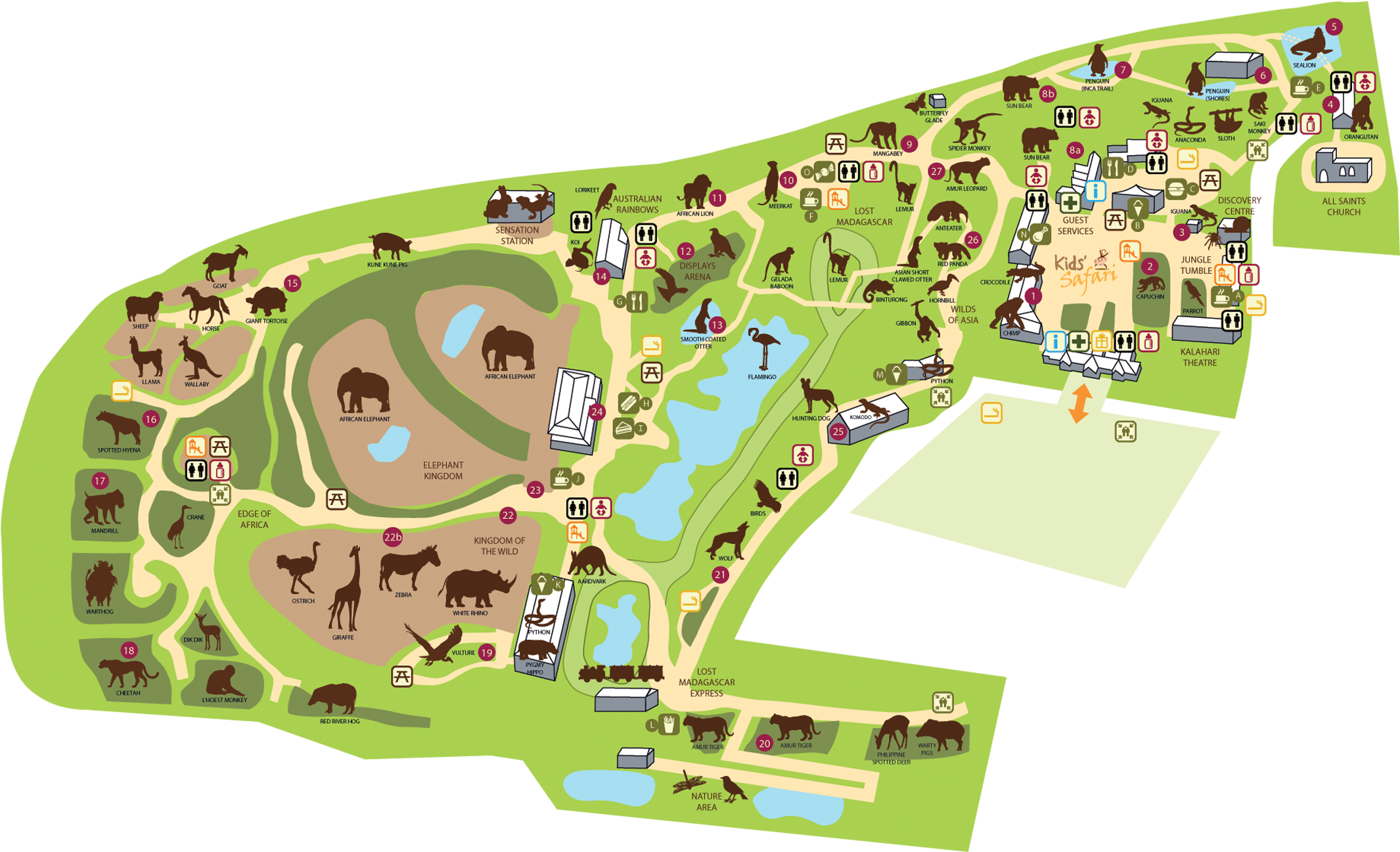Download Colchester Zoo Map Zoo Map Colchester Zoo - Colchester Zoo Map ...