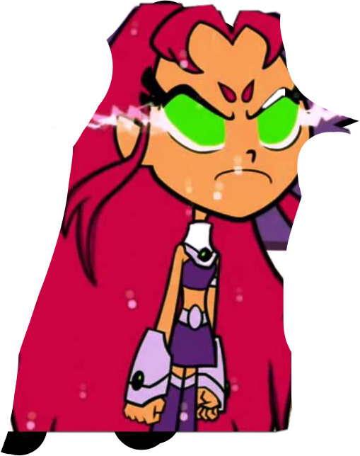 Download #starfire #rage #triggered #1000% #angry #blast #freetoedit ...