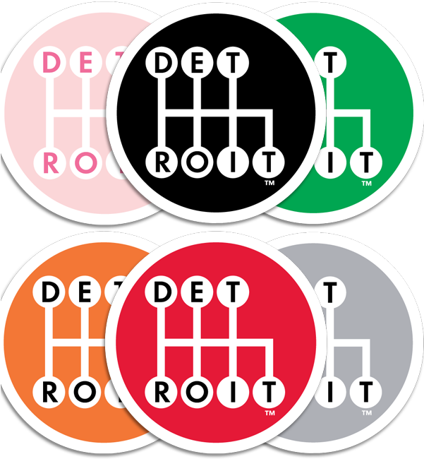 Download 6 Randomly Assorted - Made In Detroit Logo - ClipartKey