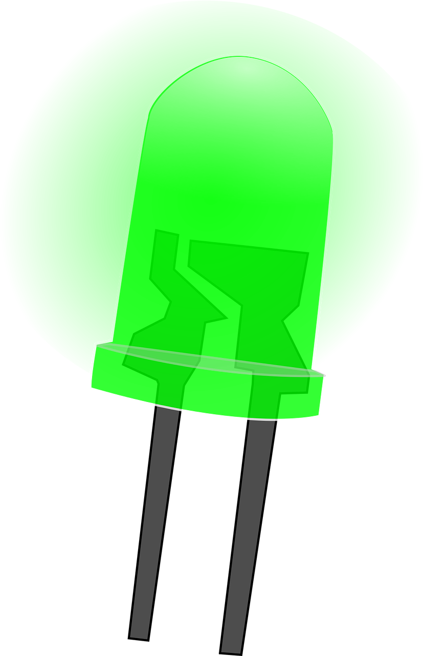 Download Green Led Light Clipart - ClipartKey
