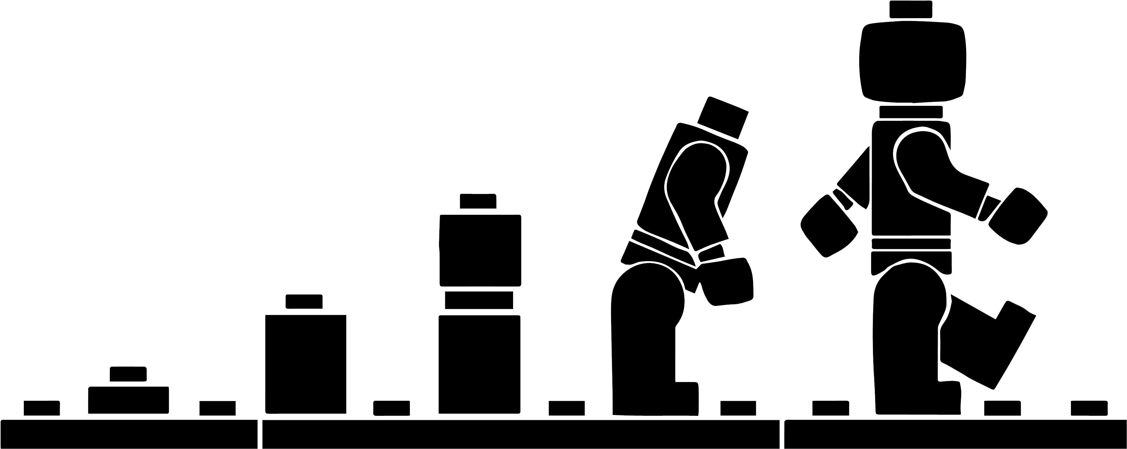 Download Lego Evolution Wall Sticker - ClipartKey