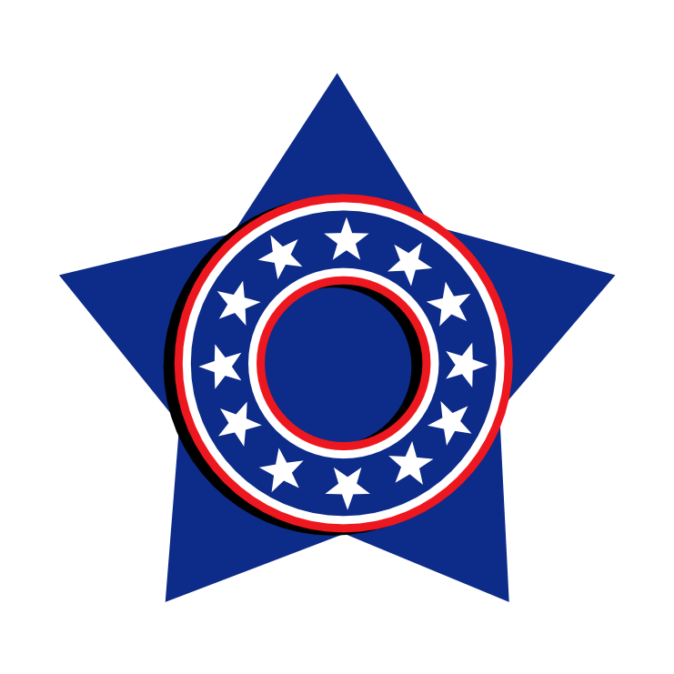 Download Blue Star Temporary Tattoo - Flag Of Communist Alaska - ClipartKey
