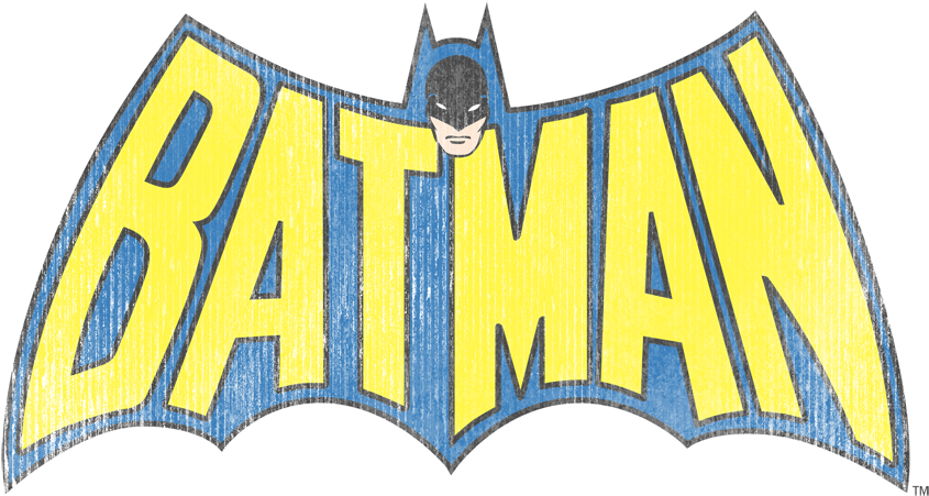 Download Batman Logo Blue And Yellow - ClipartKey