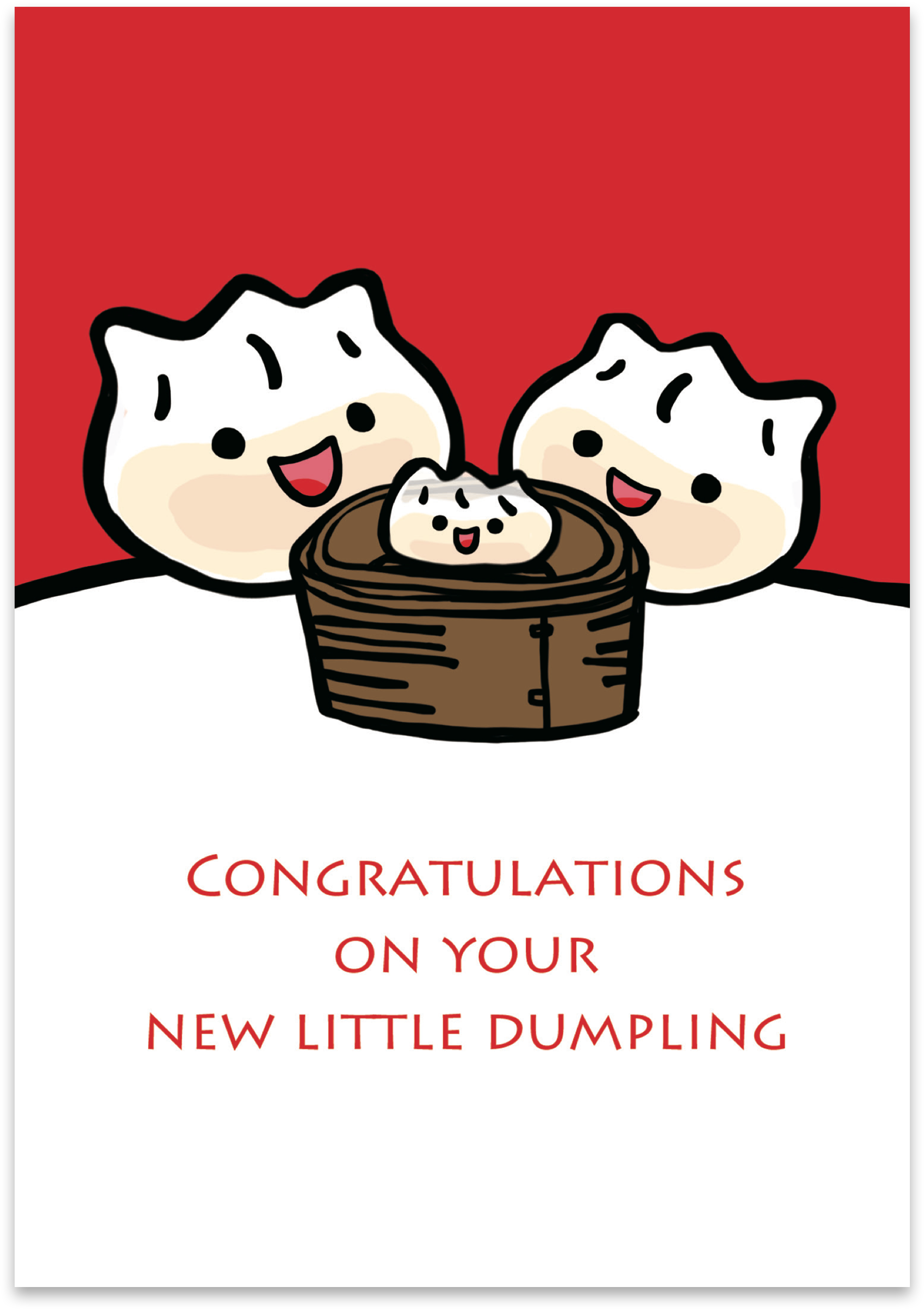 Download Congratulations On Your New Little Dumpling Red - Thorn And ...