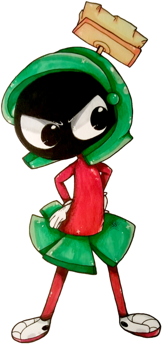Download Marvin The Martian Bugs Bunny Fan Art Looney Tunes - Marvin ...