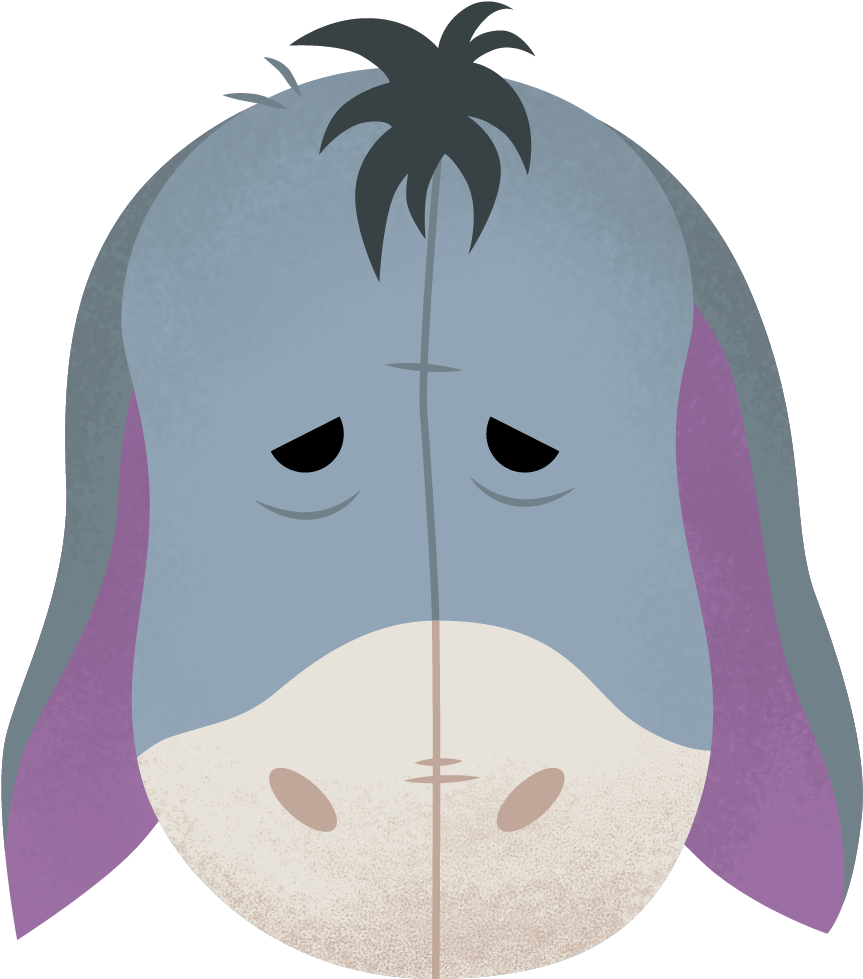 Download Eeyore Twitter Emoji - Discord Emoji Eeyore - ClipartKey
