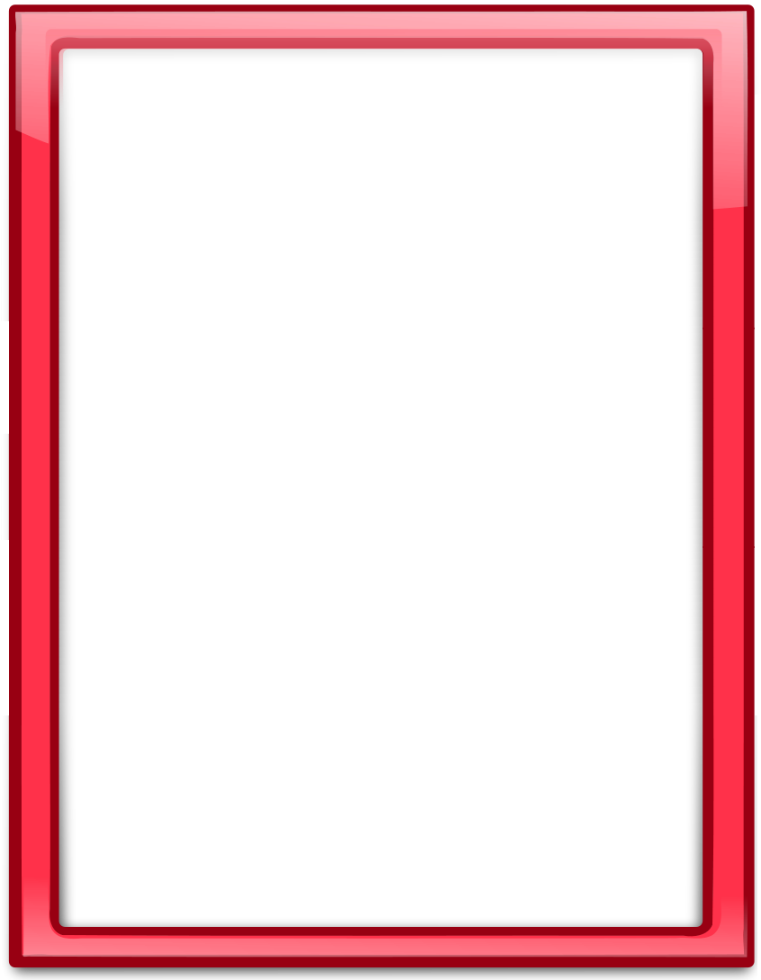 Download Transparent Red Frame Clipart Borders And Frames Picture ...