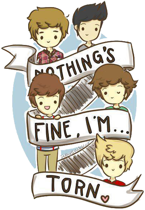 Download One Direction Cartoon Drawings - ClipartKey