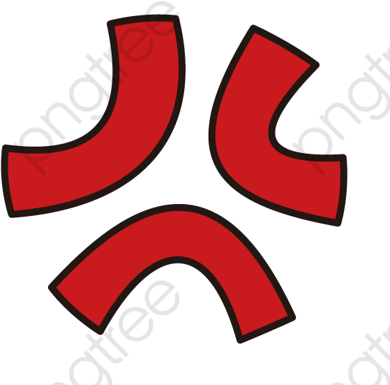 Download Angry Cartoon Png - Angry Symbol No Background - ClipartKey