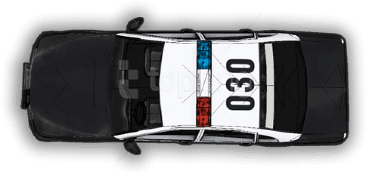 Download Car Png Images Top View - Police Car Top View Png - ClipartKey