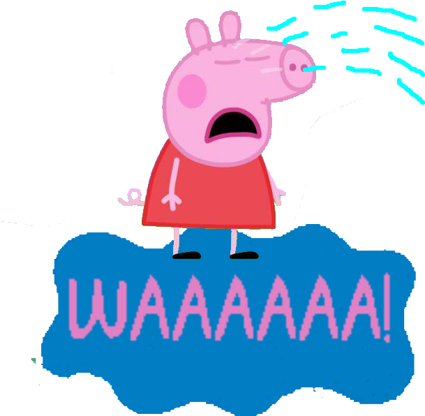 Download Sad Peppa Pig Transparent Clipart , Png Download - Sad Peppa ...