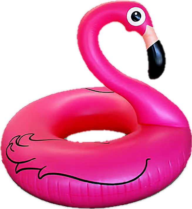 Download Flamingo Inflatable Pool Summer - Flamingo Pool Float Png ...