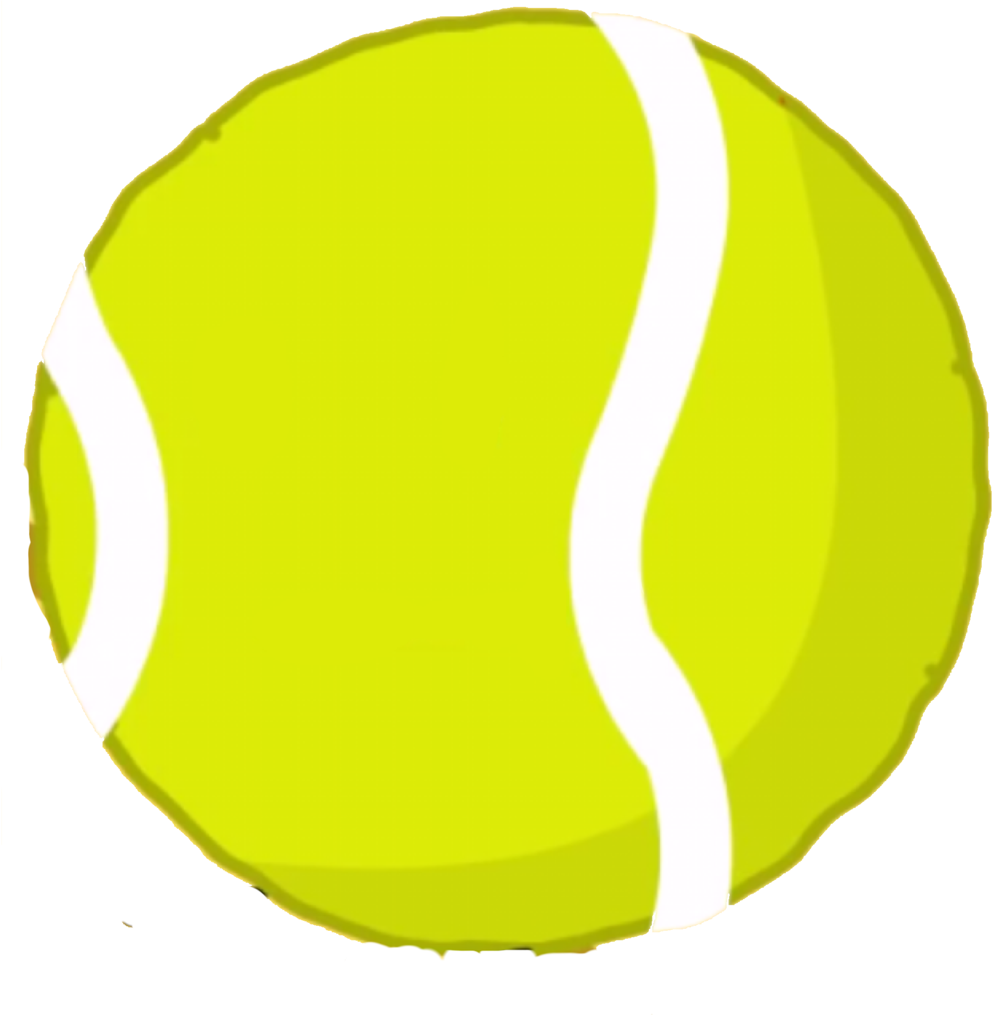 Download Battle For Dream Island Wiki - Bfb Tennis Ball Asset - ClipartKey