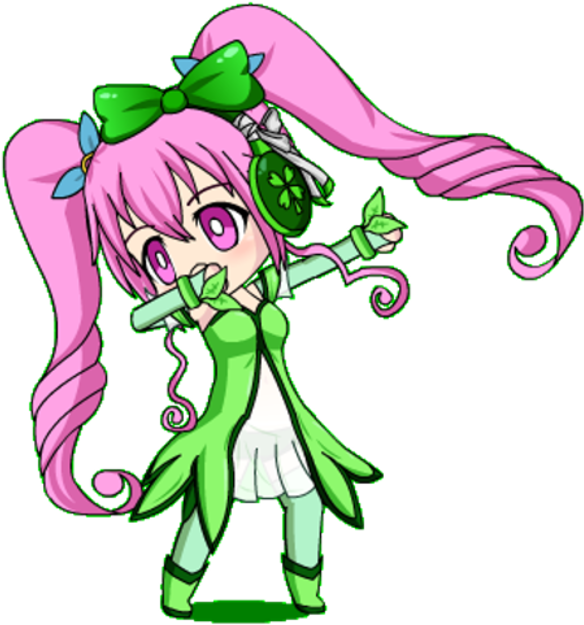 Download Clip Art Horse Leaf Green Mammal Pink Fictional Character ...