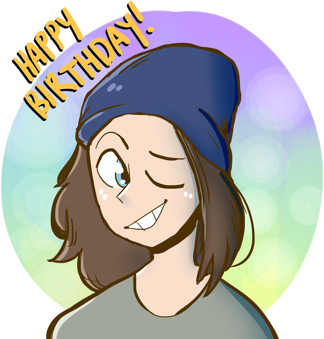 Download Happy Birthday Clipart Denise - Cartoon - ClipartKey