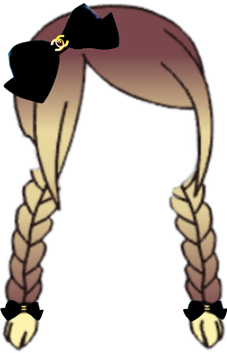 Download #gachalife #gacha #gachaverse #blond #brunette #braid - Pelo ...