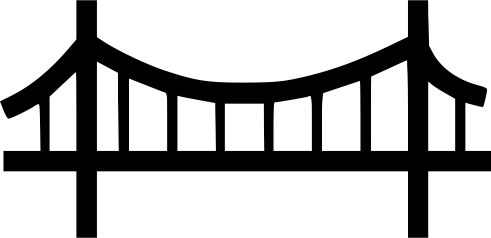 Download Bridge Clip Art Png - Bridge The Gap Icon - ClipartKey