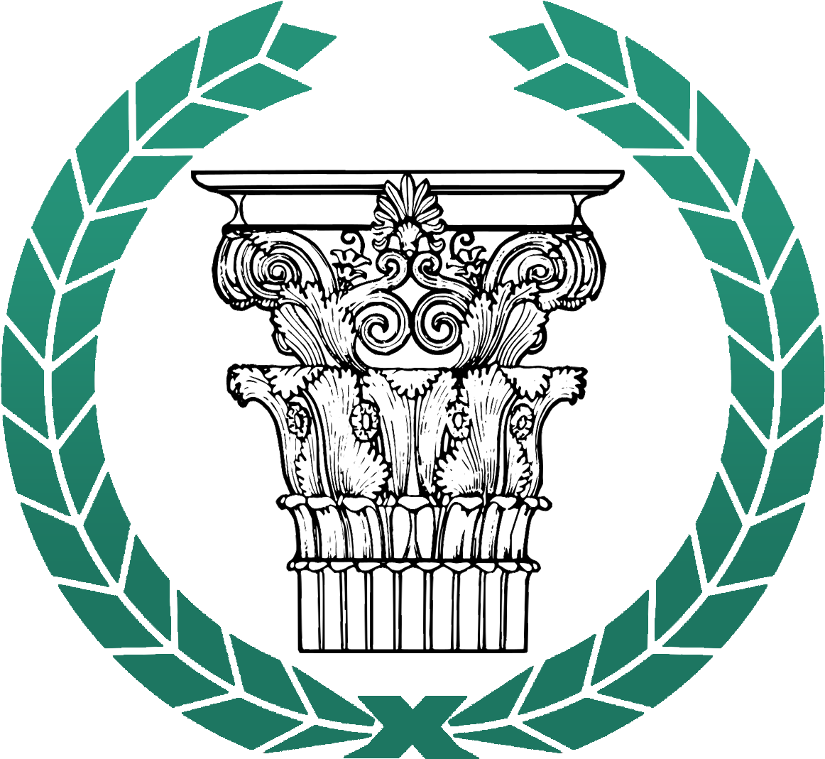 Download Easy Corinthian Column Drawing - ClipartKey