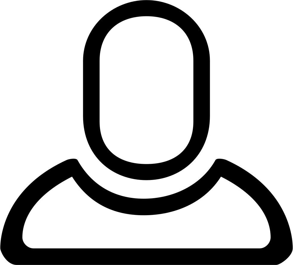 Download Person Outline - ClipartKey