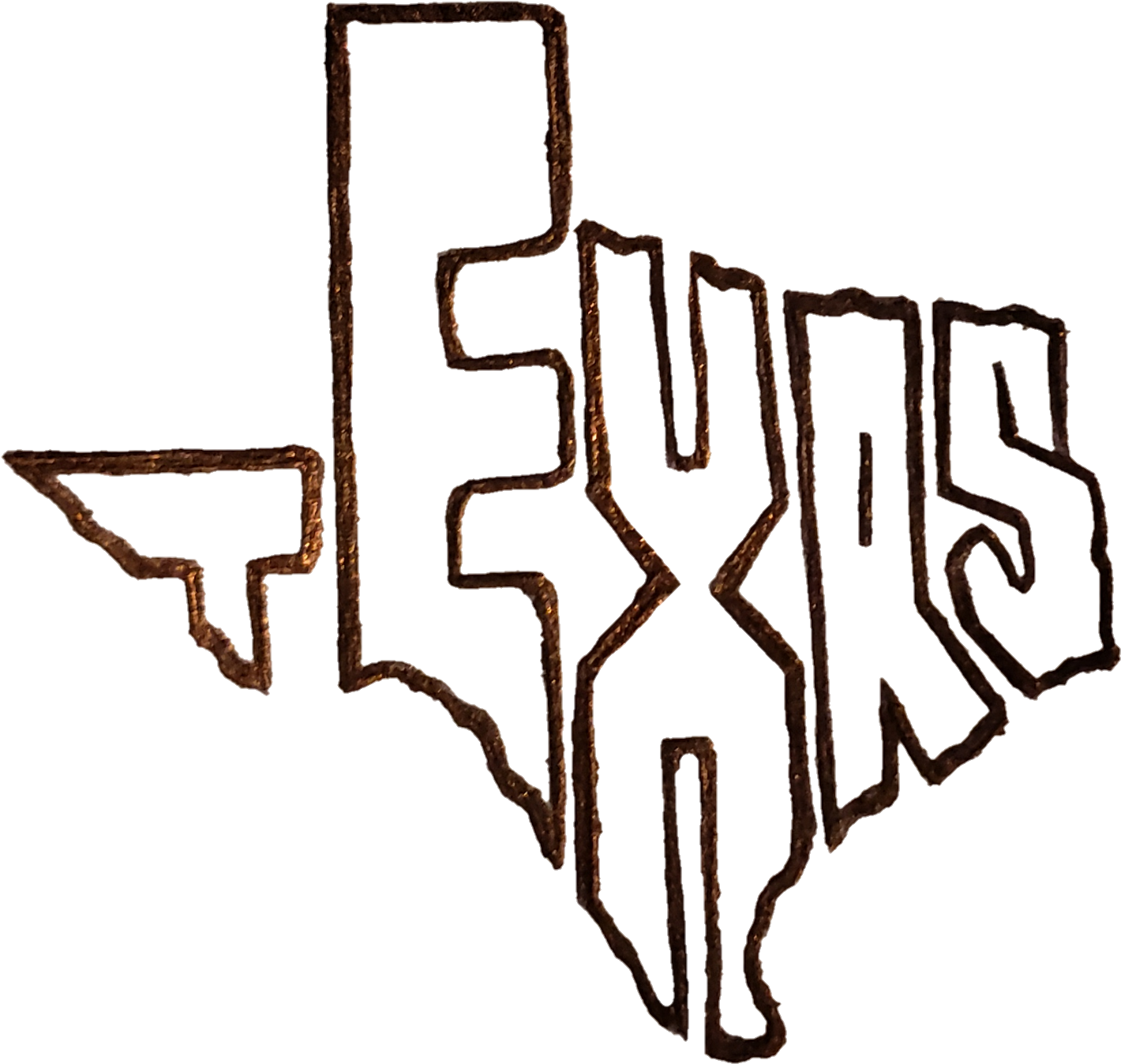 Download Image Of Texas Pride - Drawing - ClipartKey