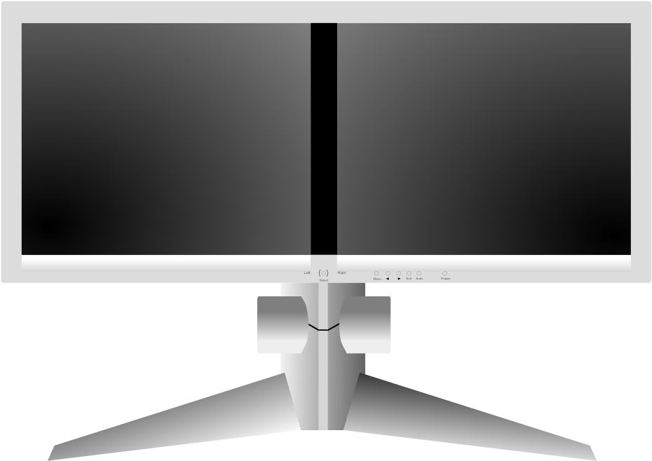 Download Doublesight Dual Monitor - Dual Monitors Png - ClipartKey