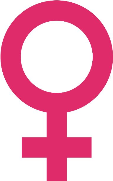 Download Female Symbole - Pink Female Symbol Png - ClipartKey