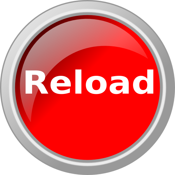 Download Red Reload Button Svg Clip Arts - Circle - ClipartKey