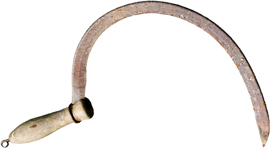 Download Halloween Sickle Vector Free Download Transparent Png - Sickle ...