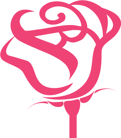 Download Rose Logo Transparent - Graphic Png Cake - ClipartKey