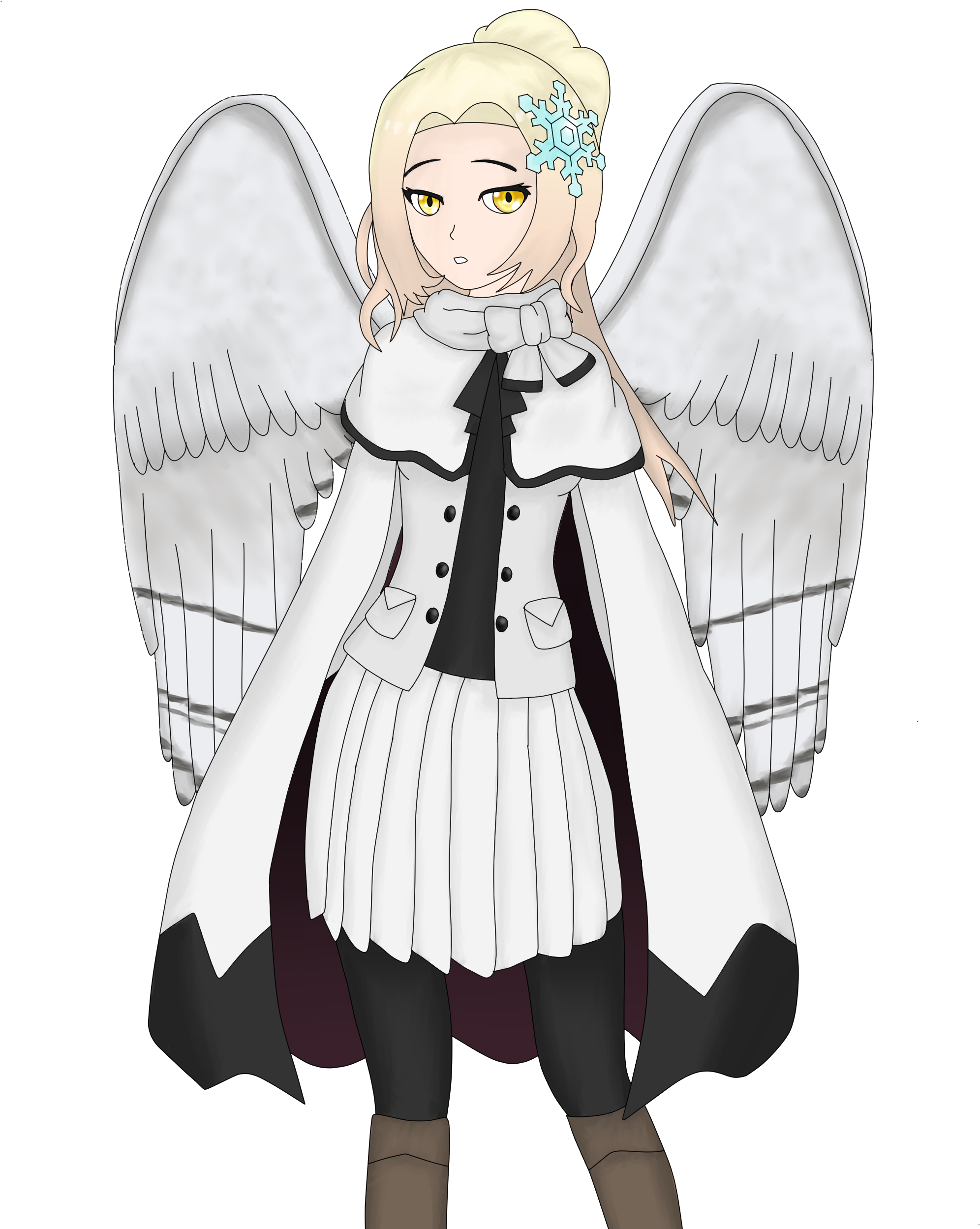 Download Transparent Snow Angel Png - Fairy - ClipartKey